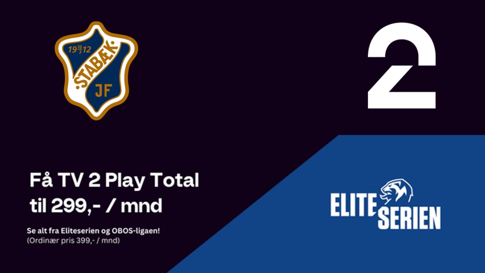 TV2 Play-tilbud til alle med sesongkort / Stabæk